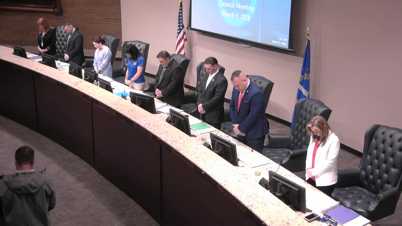Council Meeting- 3/5/2024
